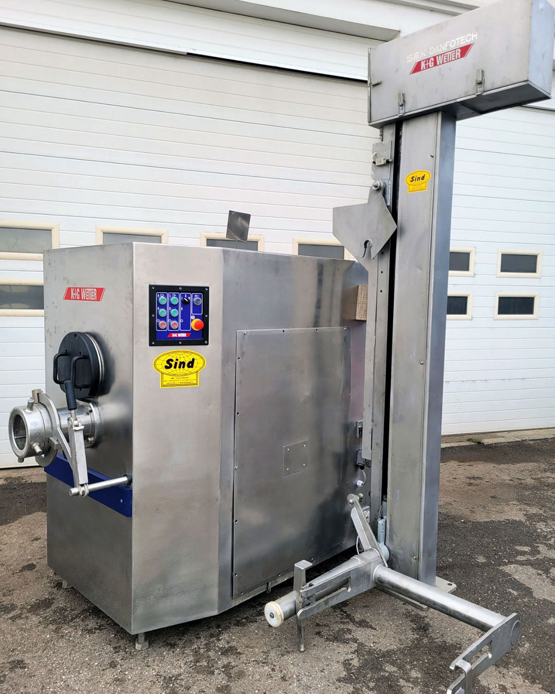 Meat Grinder 160mm | With Lift | Kramer Grebe Wetter | Meat machine ...