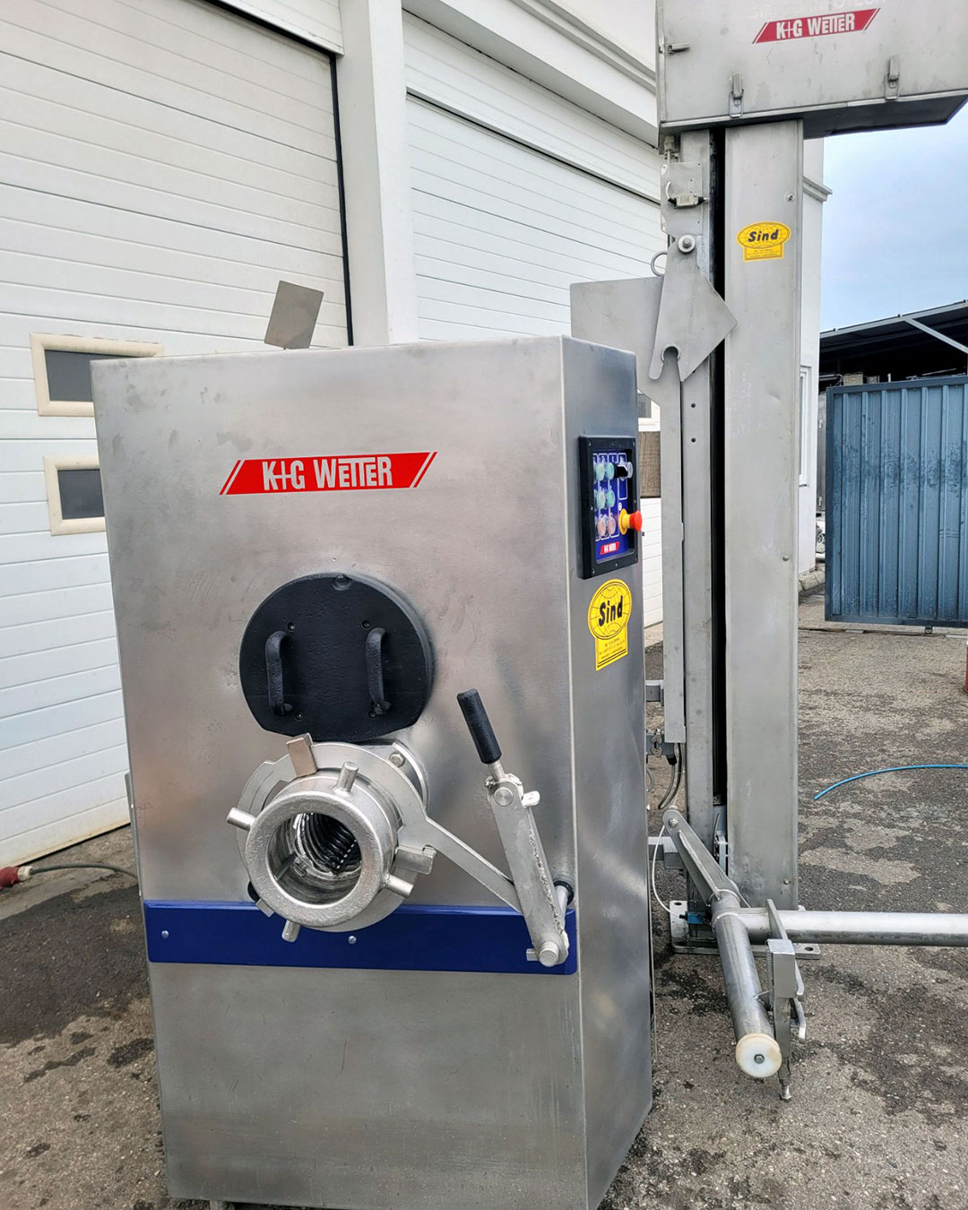Meat Grinder 160mm | With Lift | Kramer Grebe Wetter | Meat machine ...