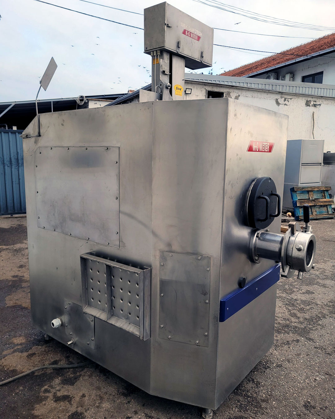 Meat Grinder 160mm | With Lift | Kramer Grebe Wetter | Meat machine ...