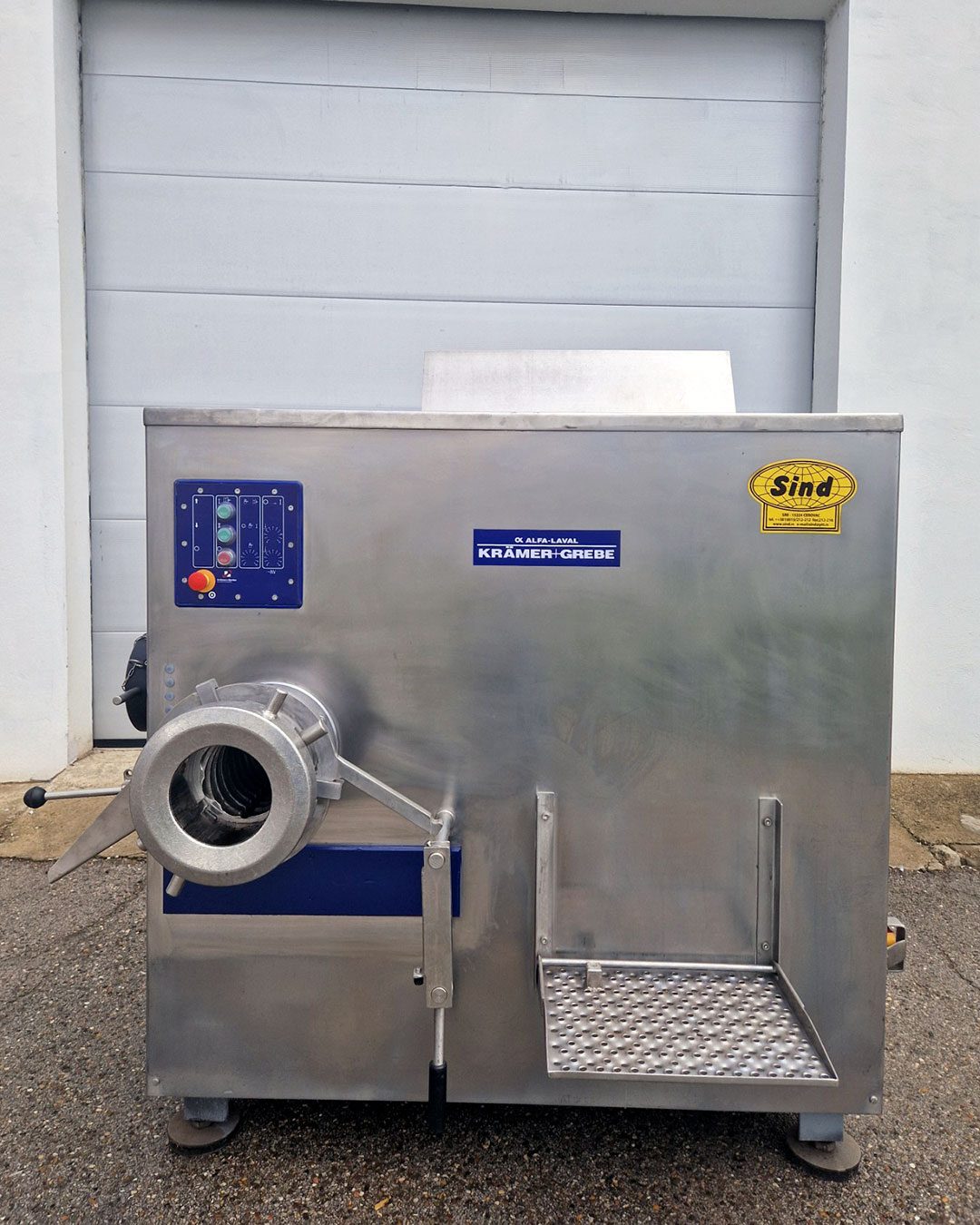 Kramer Grebe WW200 | Industrial Meat Grinder | Meat machine SIND - Mala ...