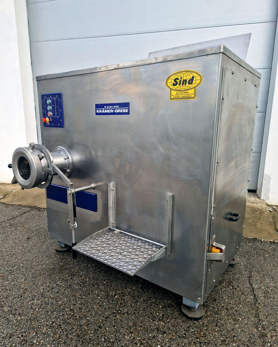 Kramer Grebe WW200 | Industrial Meat Grinder | Meat machine SIND - Mala ...