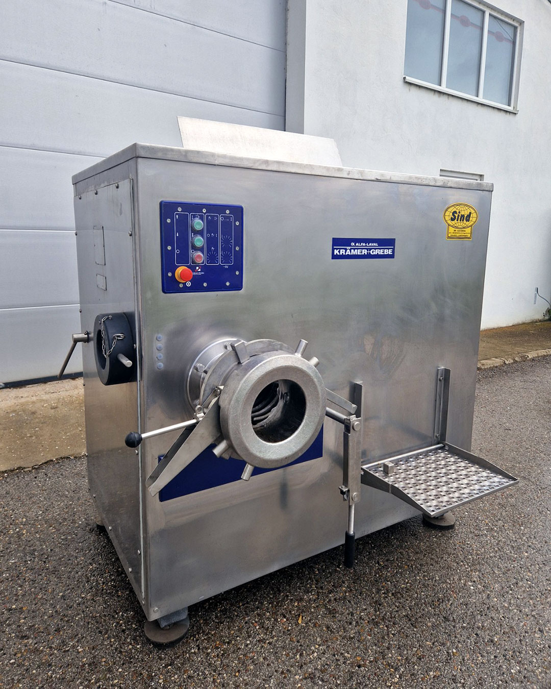 Kramer Grebe WW200 | Industrial Meat Grinder | Meat machine SIND - Mala ...