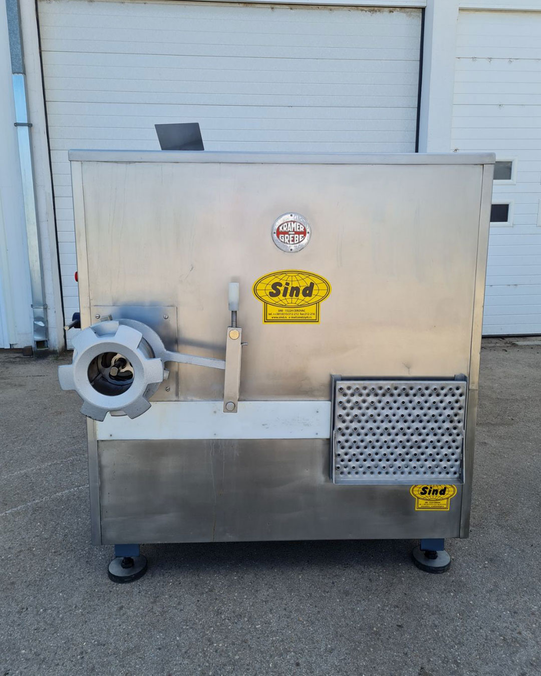 Kramer Grebe Grinder fi 160 mm | Meat machine SIND - Mala Vranjska ...
