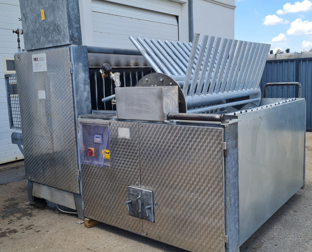 Haas David 200 Pig dehairing machine | Meat machine SIND - Mala ...